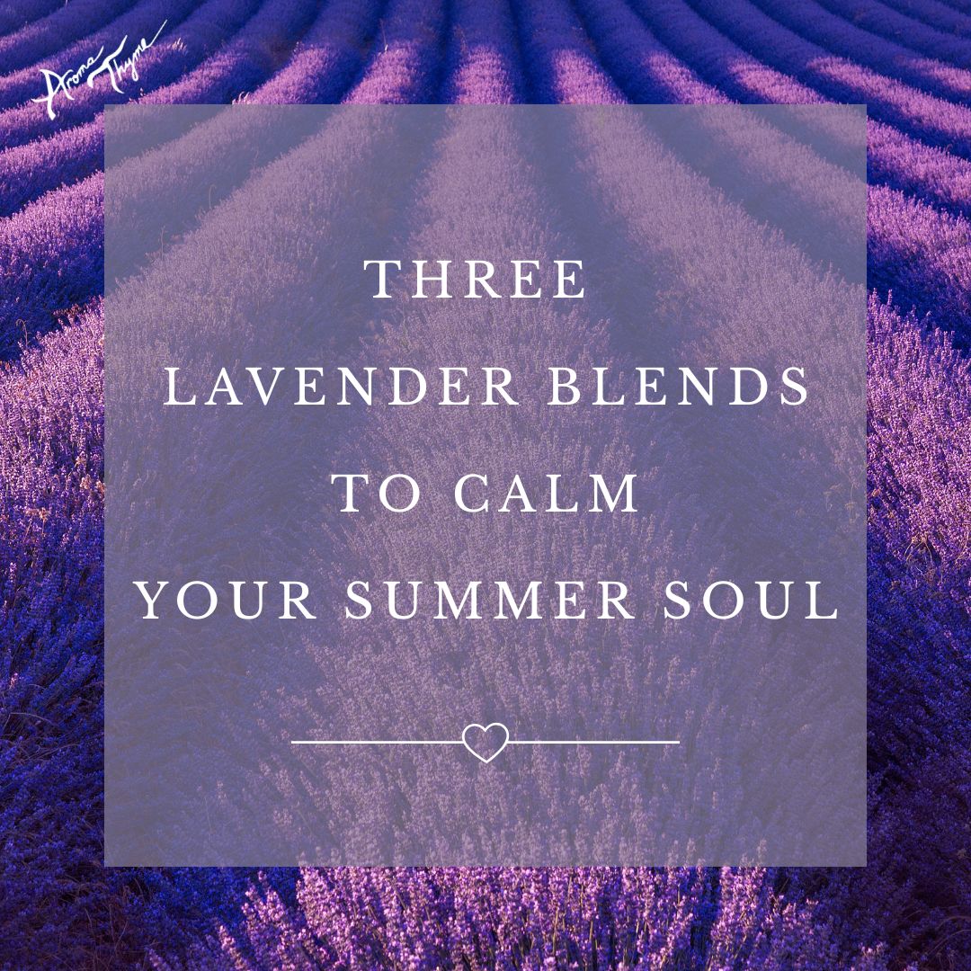 Lavender Blends to Calm Your Soul