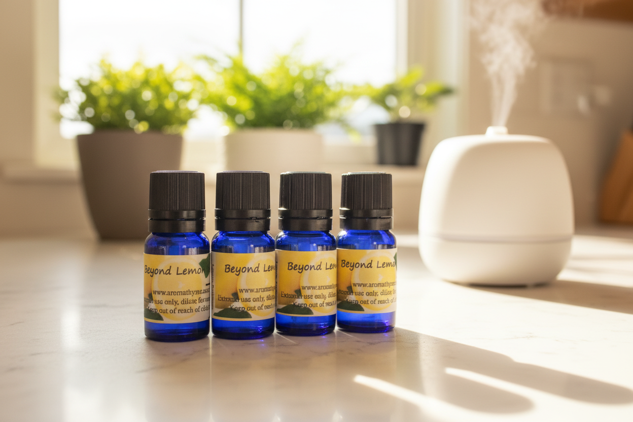 Beyond Lemon Essential Oil Blend, Citrus Aromatherapy