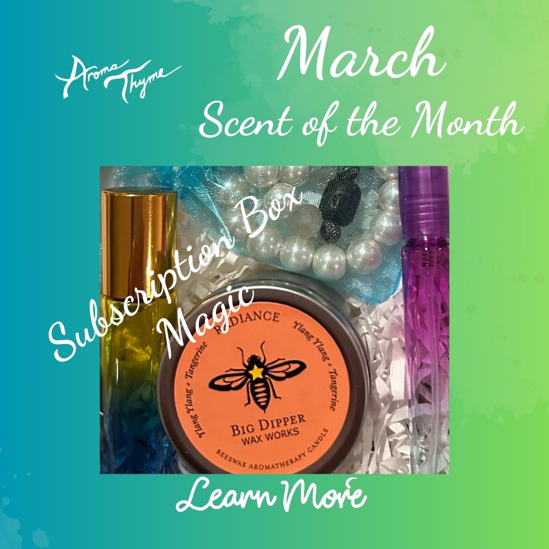Scent of the Month Aromatherapy Essential Oil Subscription Box – Aroma ...