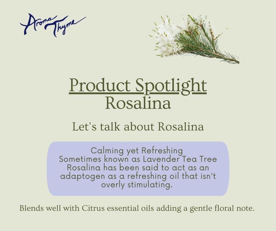 Rosalina Essential Oil Wild Crafted - Lavender Tea Tree Aromatherapy