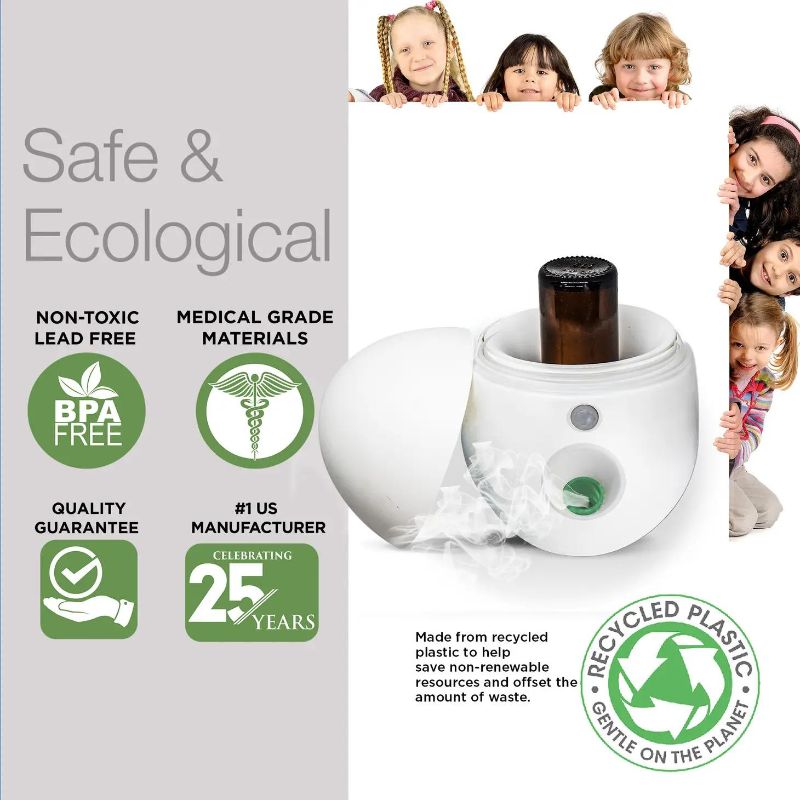 Airburst Waterless Cordless Essential Oil Aroma Nebulizer Diffuser ...