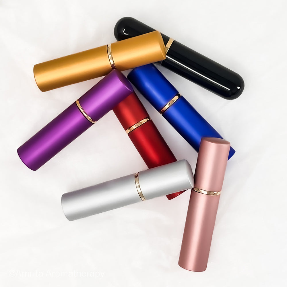 Aromatherapy Nasal Inhaler Personal Metal Diffusers