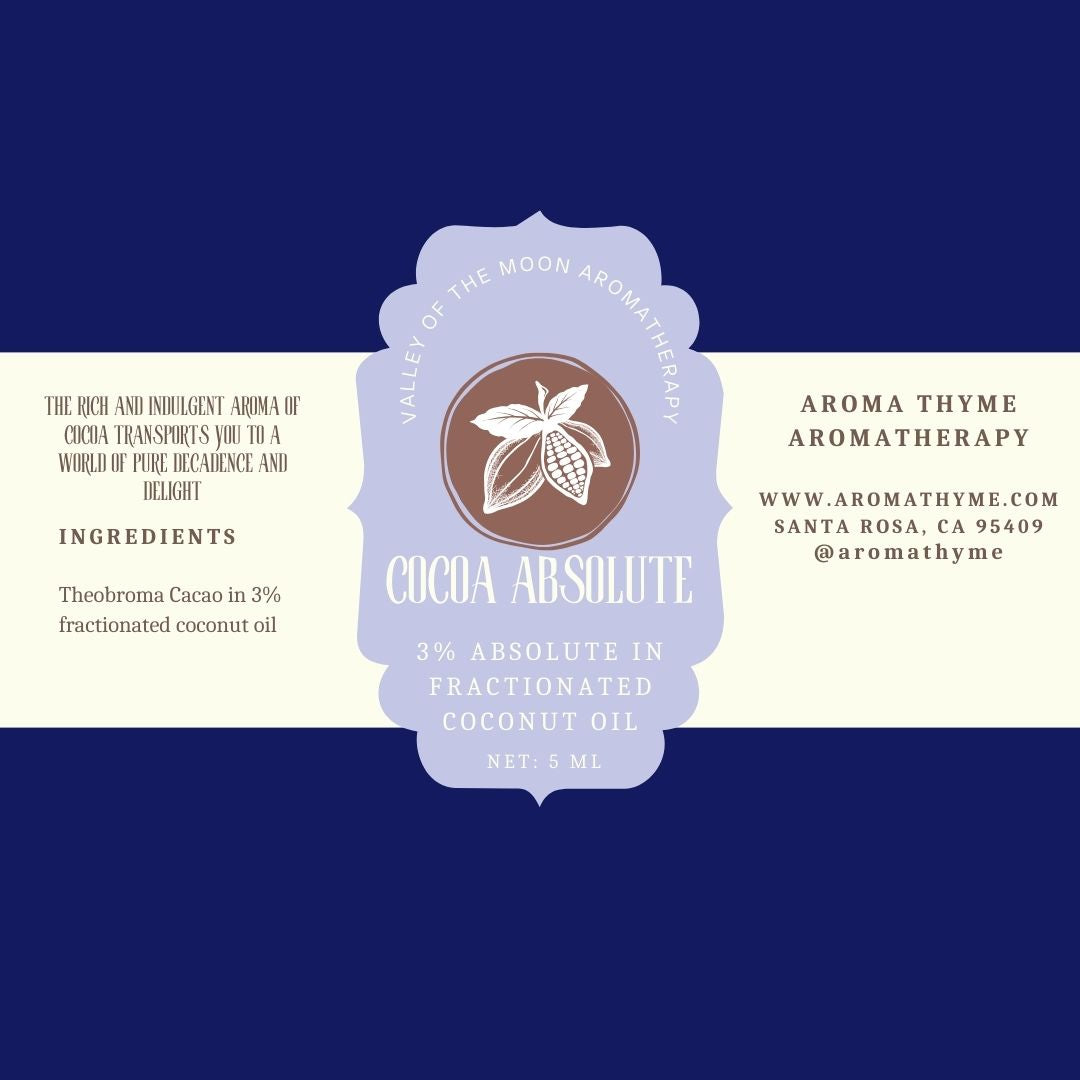 Cocoa 3% Absolute Essential Oil in Coconut Oil