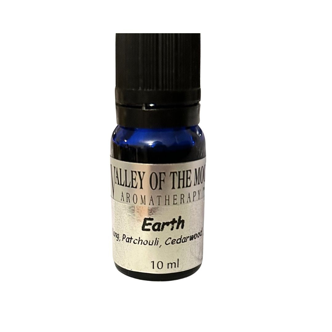 Earth Essential Oil Blend, Calming Grounding Aromatherapy
