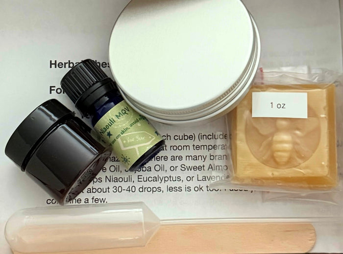 DIY Herbal Chest Balm Recipe Kit