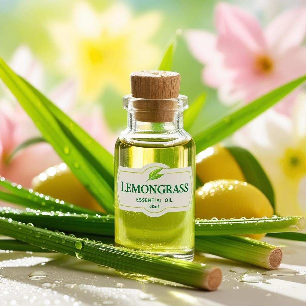 Lemongrass Essential Oil Wild Crafted - Focus & Insect Repellent